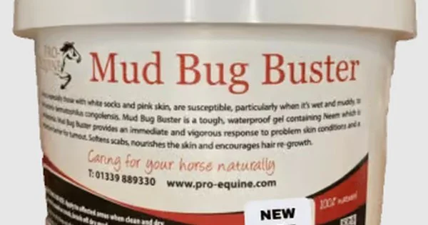 Mud Bug Buster - Muk forebyggelse og behandling til hest 900 gram uden ...